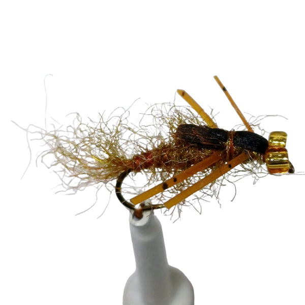 MH93 EP BROWN COUTA MUDEYE FLIES X 6 – essential Flyfisher