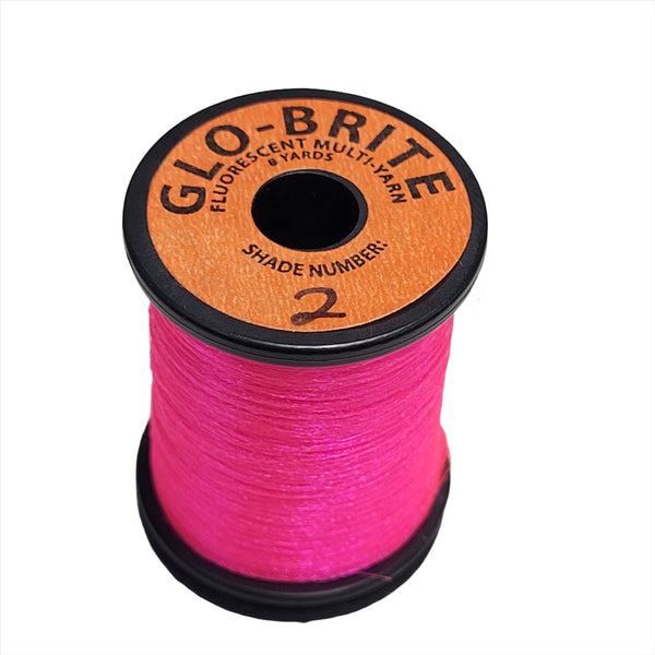 Glo-Brite Fluorescent Multi Yarn – essential Flyfisher