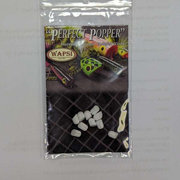 Wapsi Foam Poppers Heads – essential Flyfisher