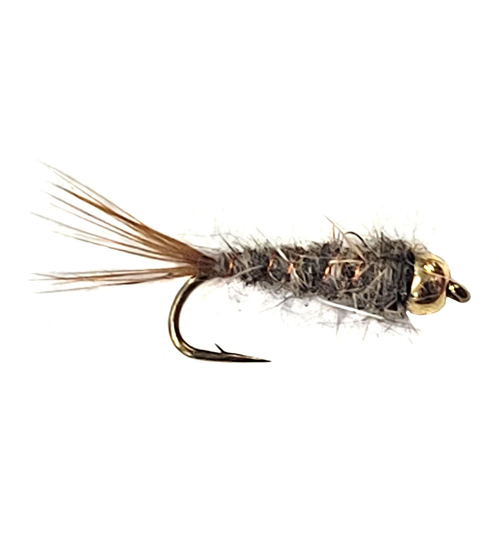 Hare & Copper bead head nymph Flies X 6 – essential Flyfisher