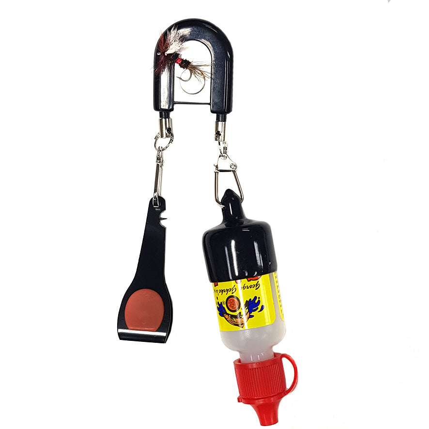 Retractor/Zinger 3 in 1 Double 45cm with Magnet – essential Flyfisher