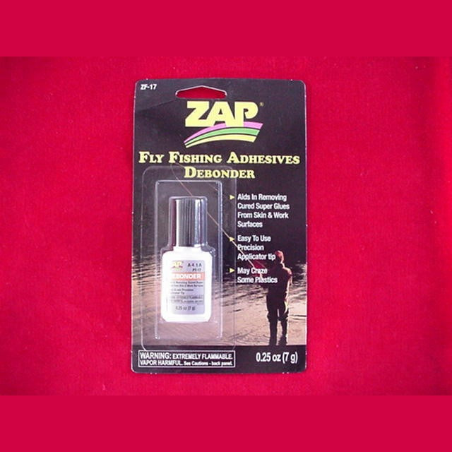 Fly Fishing Adhesive Debonder - Zap – essential Flyfisher
